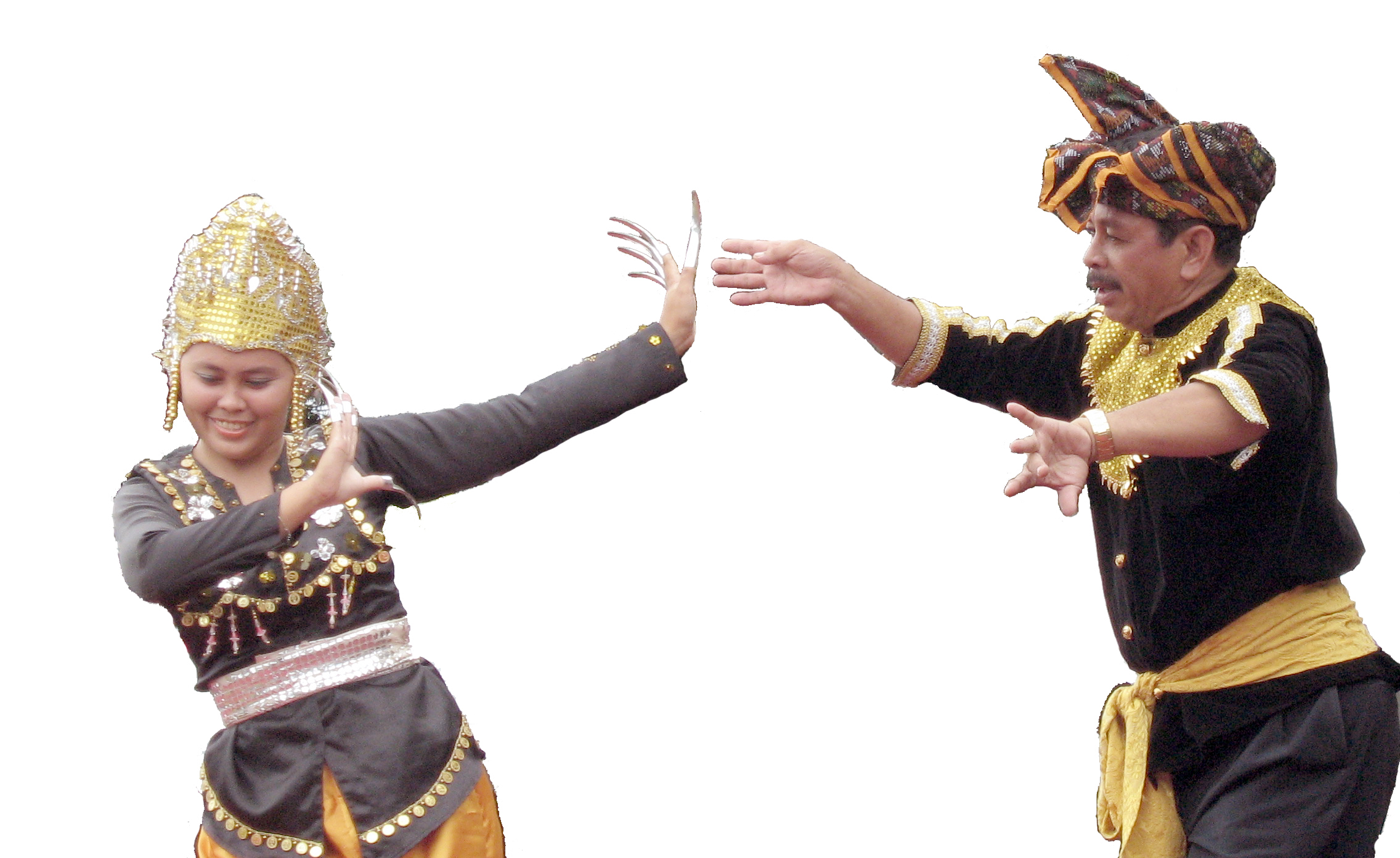 Bajau Dancers in Tawau Cultural Festival 24-25 March 2007